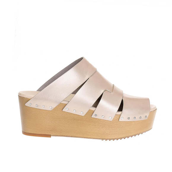 Rick Owens | Shoes | Rick Owens Womens Lazarus Sabot Platform Leather ...